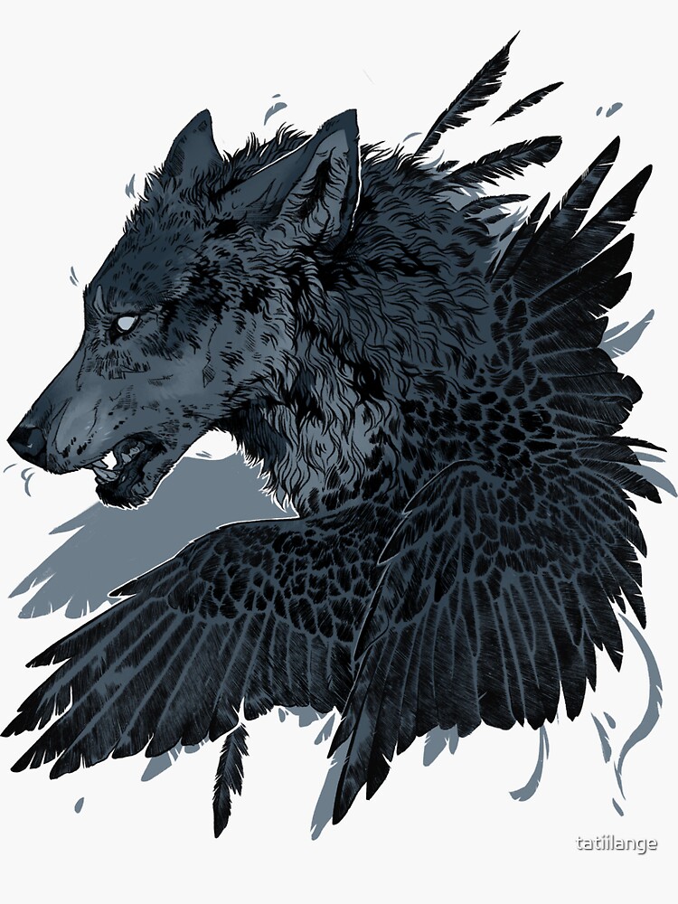 "Shapeshifter (grey)" Sticker for Sale by tatiilange | Redbubble