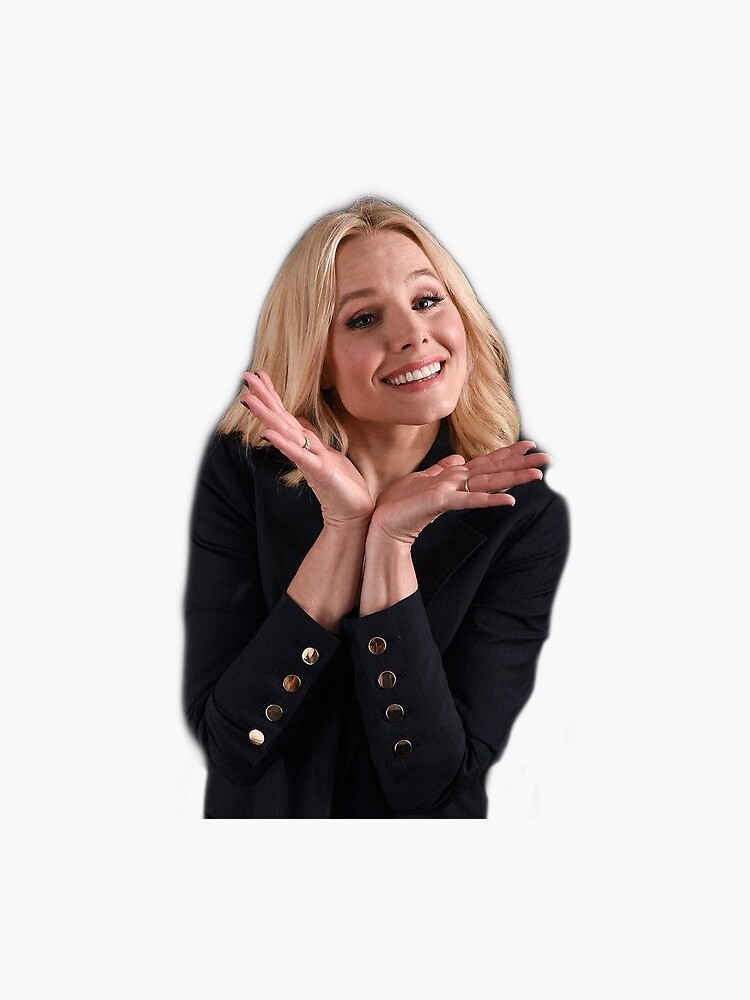 "kristen bell sticker" Sticker by kendraenos | Redbubble
