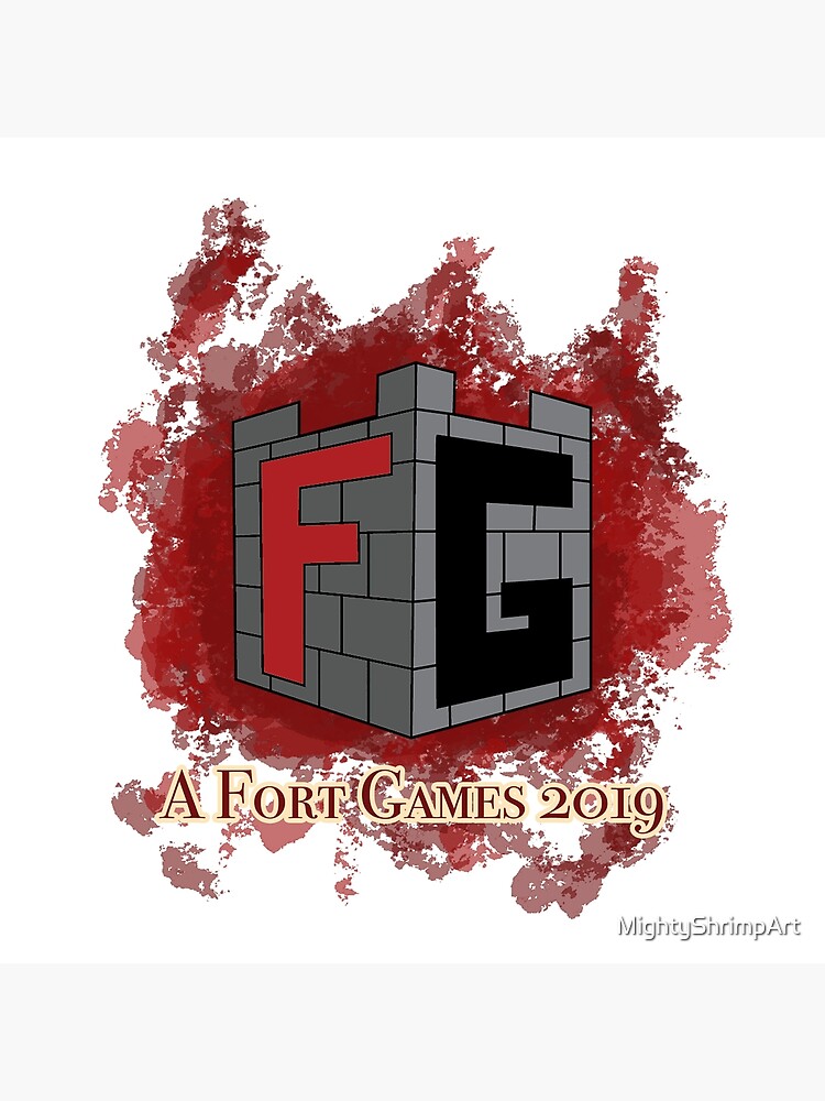 "A Fort Games logo" Poster for Sale by MightyShrimpArt | Redbubble