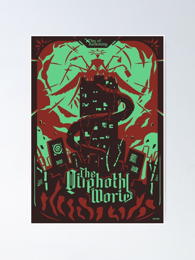 "The Qliphoth World" Poster for Sale by SnipSnipArt | Redbubble