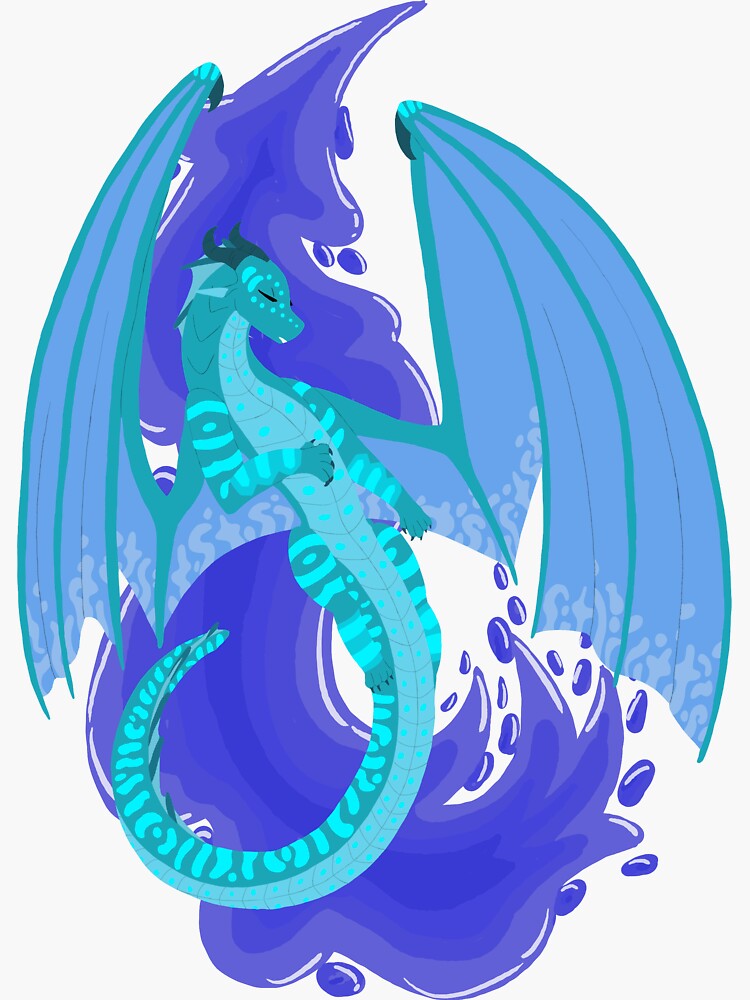 "Seawing" Sticker for Sale by BlessedBlossom | Redbubble