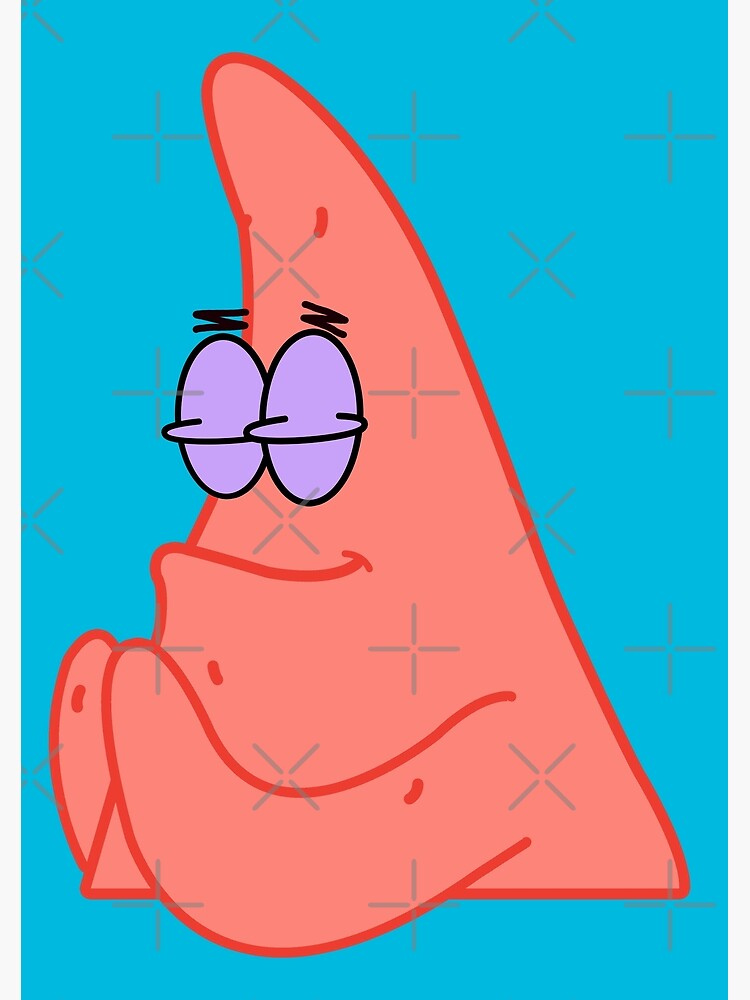 Póster «Patrick Star rezando» de artsylab | Redbubble