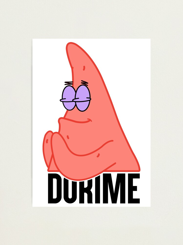 Lámina fotográfica «Patrick Star rezando: Dorime Ameno» de artsylab ...