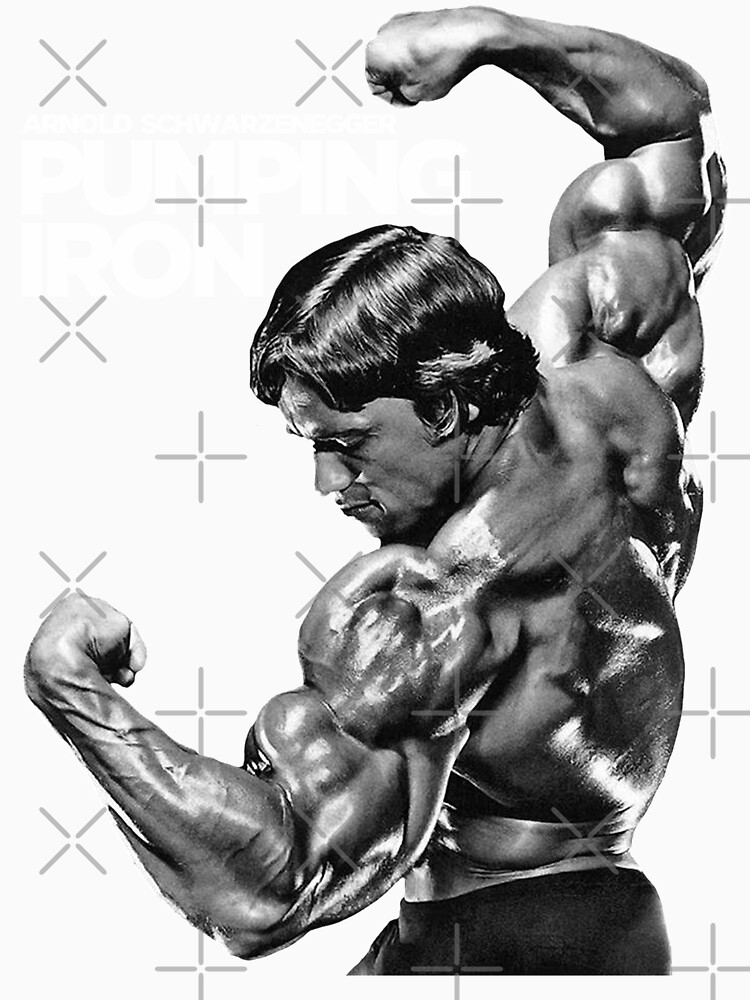 Camiseta «Arnold Schwarzenegger Classic Pumping Iron» de VectorDesigner ...