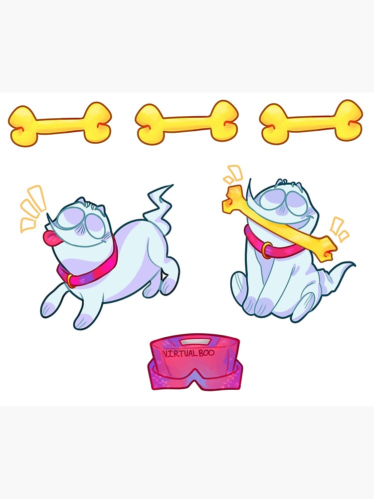 "Polterpup - Luigi's Mansion 3" Art Print by SaltyCactusss | Redbubble