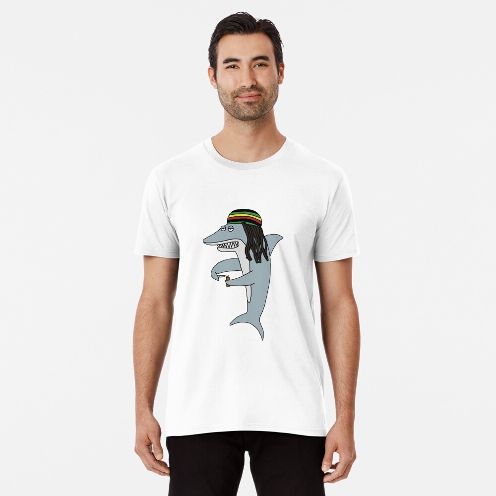 "reggae shark" Sticker for Sale by francescaclews | Redbubble