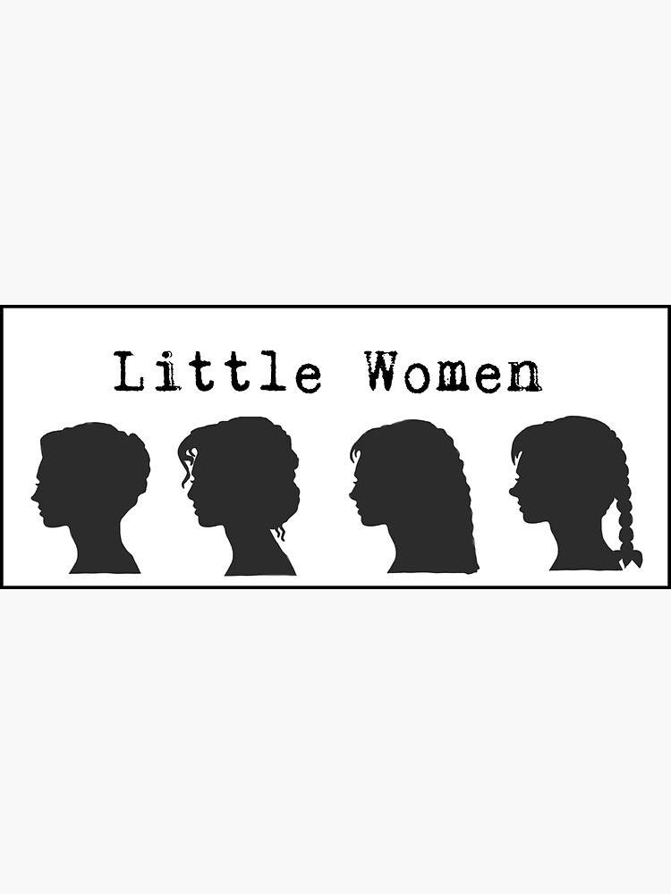 "little women sticker" Sticker for Sale by tdiamond | Redbubble