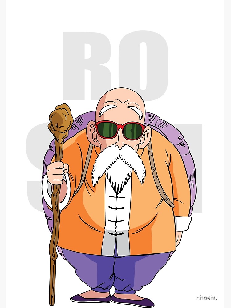 "Master Roshi" Poster for Sale by choshu | Redbubble