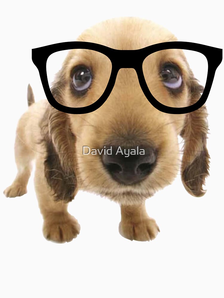 "Nerd Dog" T-shirt by DavidAyala | Redbubble
