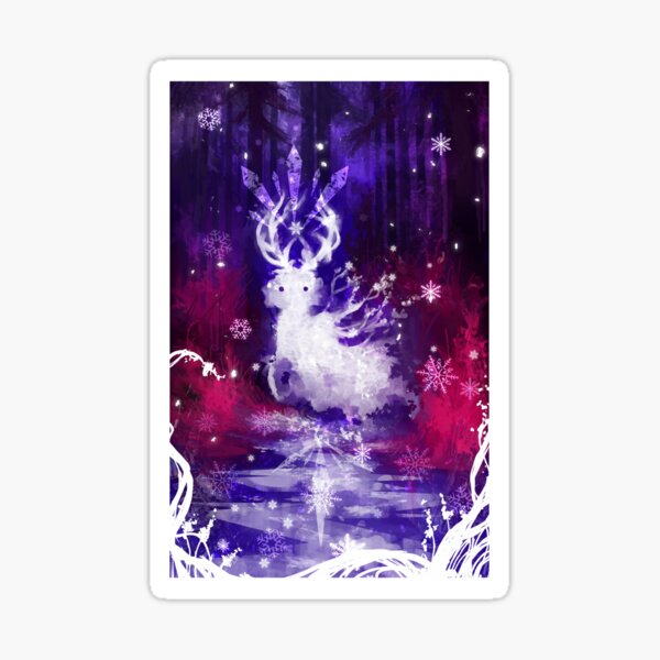 "yule - winter solstice" Sticker for Sale by AkiMao | Redbubble