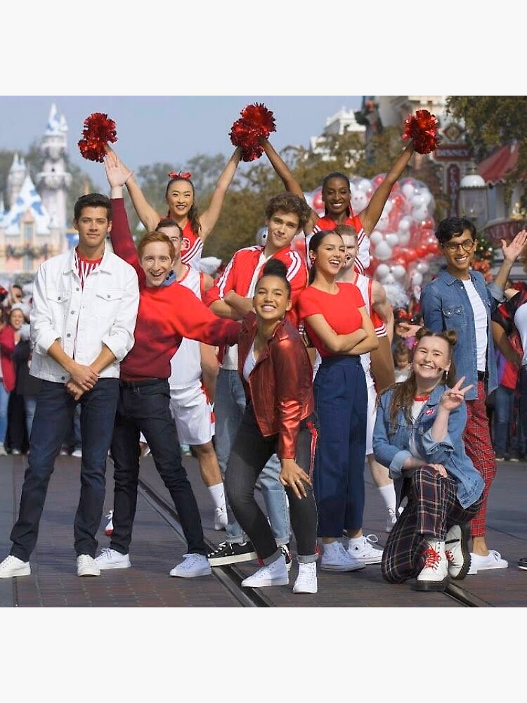 "the cast of hsmtmts" Sticker for Sale by paytenss | Redbubble