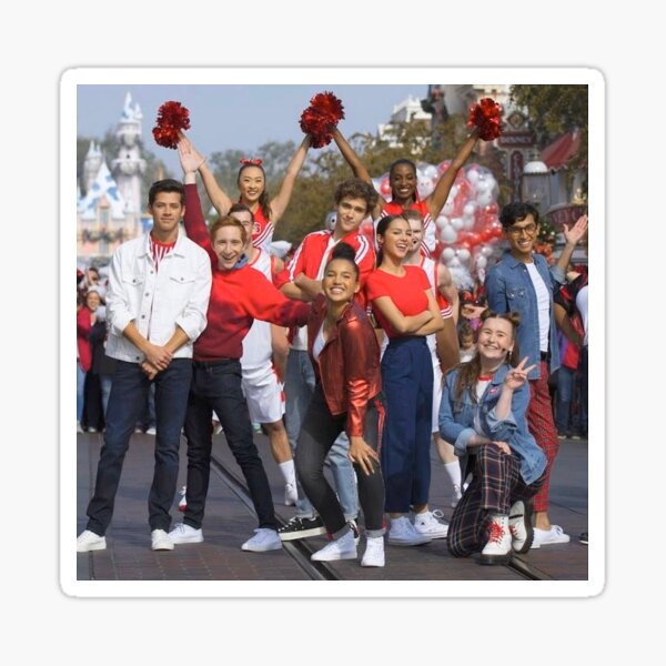 "the cast of hsmtmts" Sticker for Sale by paytenss | Redbubble