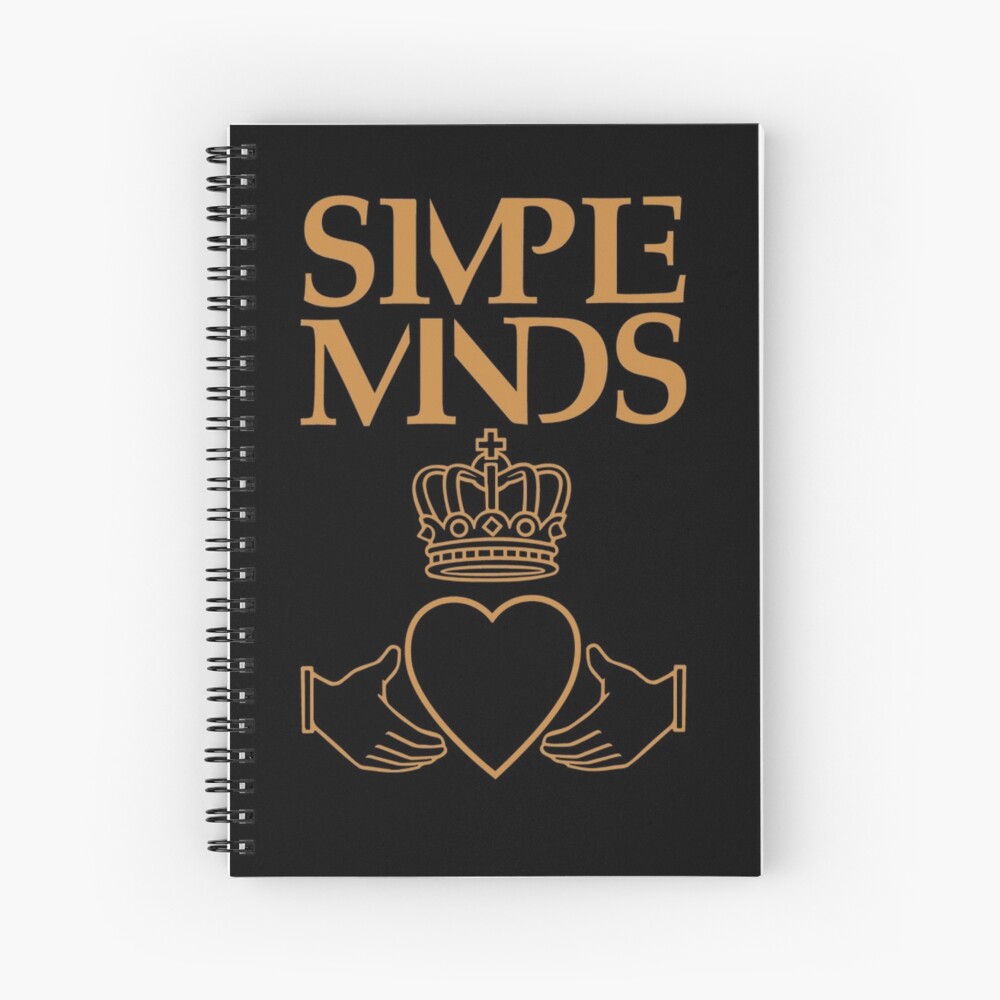 "Simple Minds Logo" Spiral Notebook by jonmac1982 | Redbubble