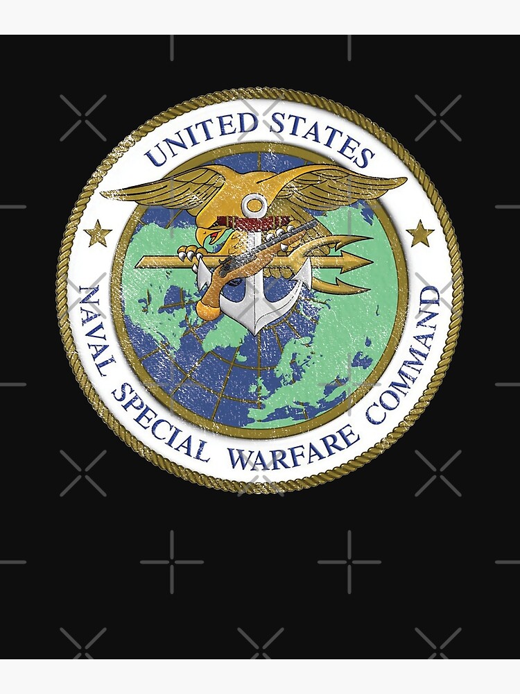 "united states naval special warfare command gift" Art Print by woormle ...