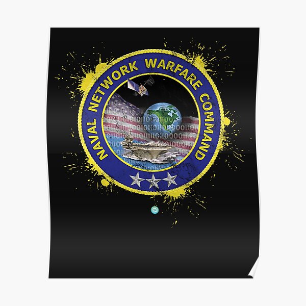 "Naval Network Warfare Command Navy Sailor Veteran Gift " Poster by ...