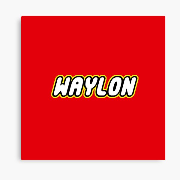 Waylon Canvas Prints | Redbubble