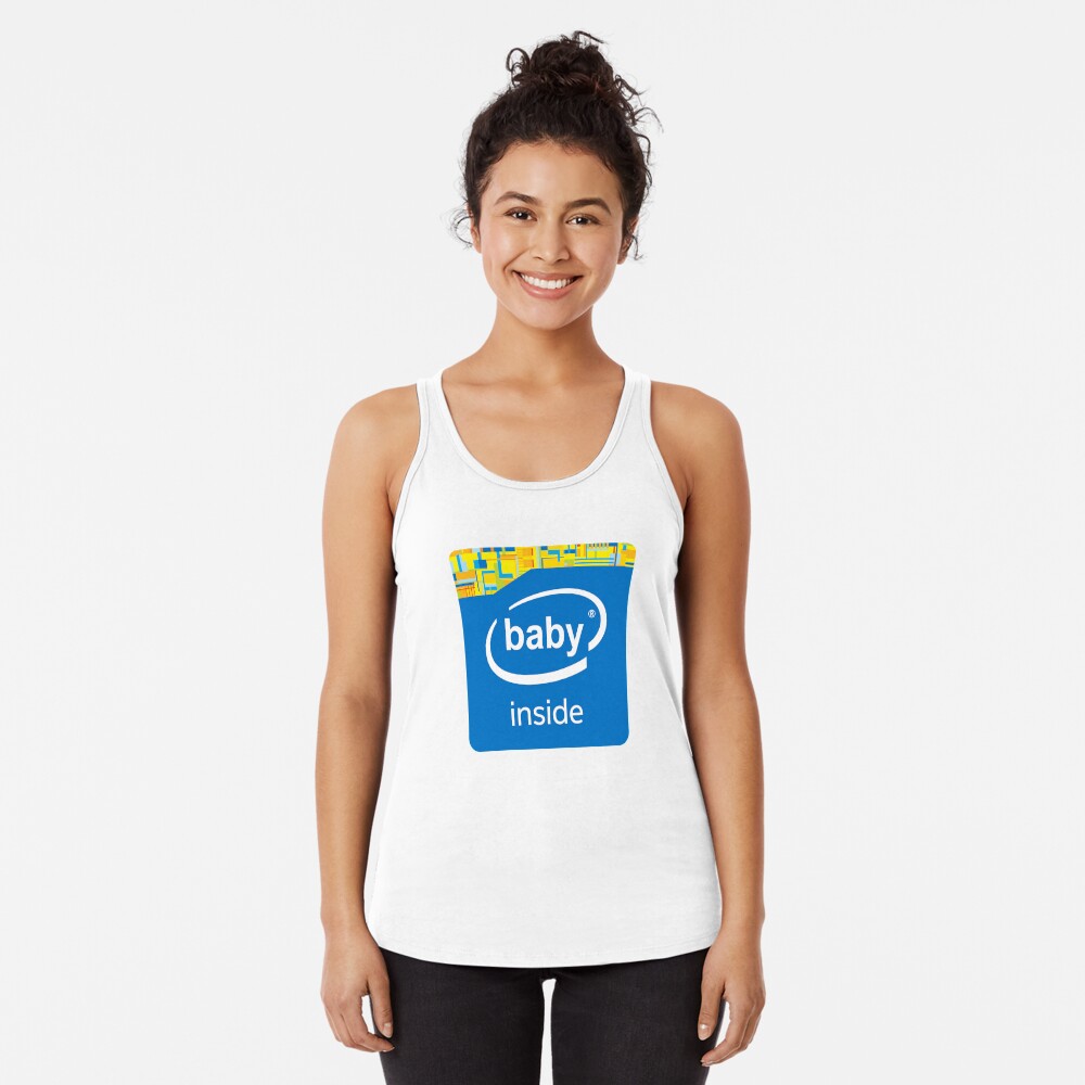 "Intel Baby Inside Logo Meme" Sticker by ELKaito | Redbubble