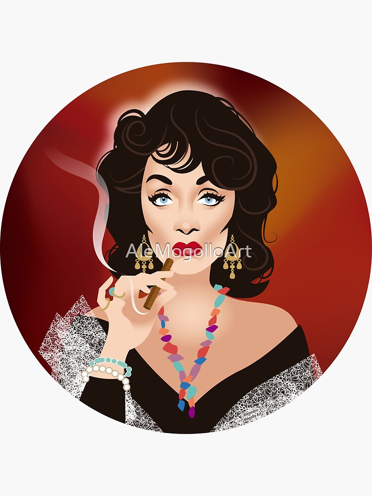 "Tanya" Sticker for Sale by AleMogolloArt | Redbubble