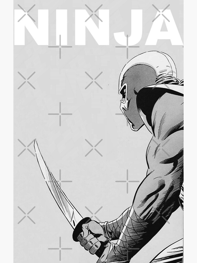 "NINJA VINTAGE" Sticker for Sale by Daviscoatings | Redbubble