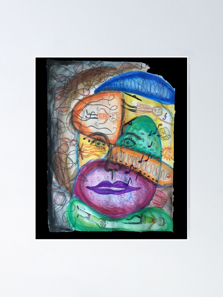 "The facets of a human being" Poster by essenceofthings | Redbubble