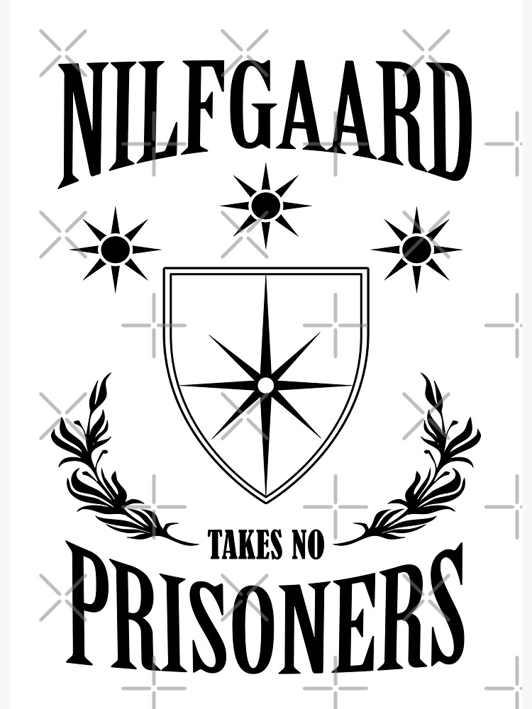 "Nilfgaard" Sticker for Sale by ActiveNerd | Redbubble