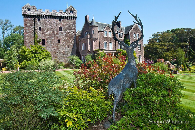 "Comlongdon castle" by Shaun Whiteman | Redbubble