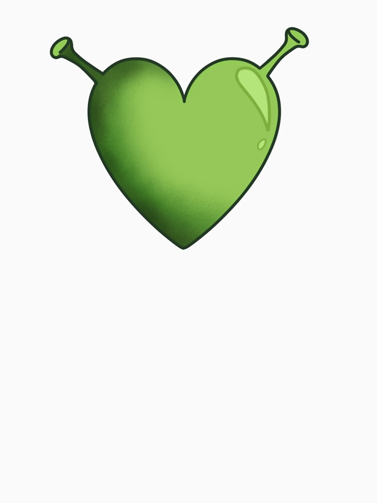 "Shrek Love Heart" T-shirt for Sale by tiffanyhane | Redbubble | shrek ...