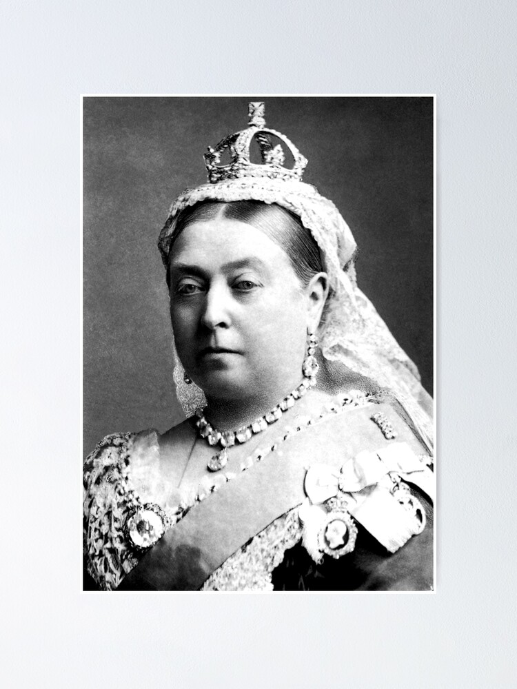 "Queen Victoria" Poster by IMPACTEES | Redbubble