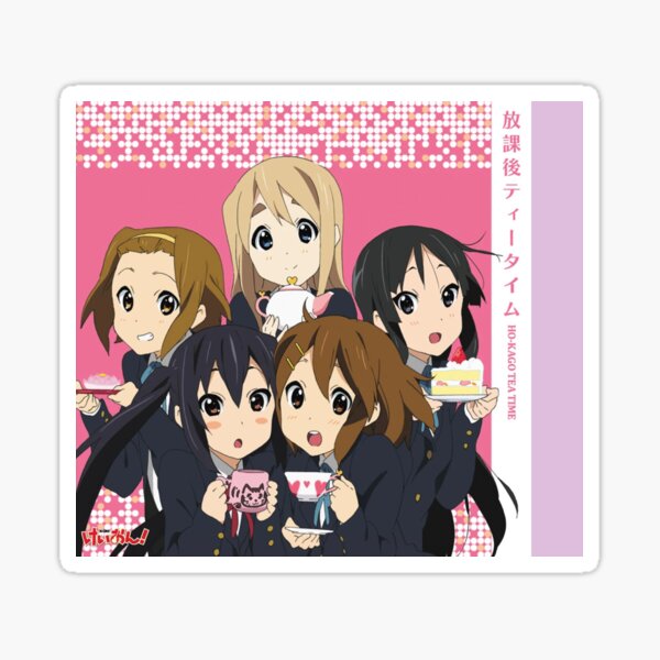 "K-ON! Album" Sticker for Sale by dreamcorg | Redbubble