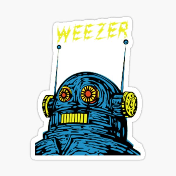 Weezer Stickers | Redbubble