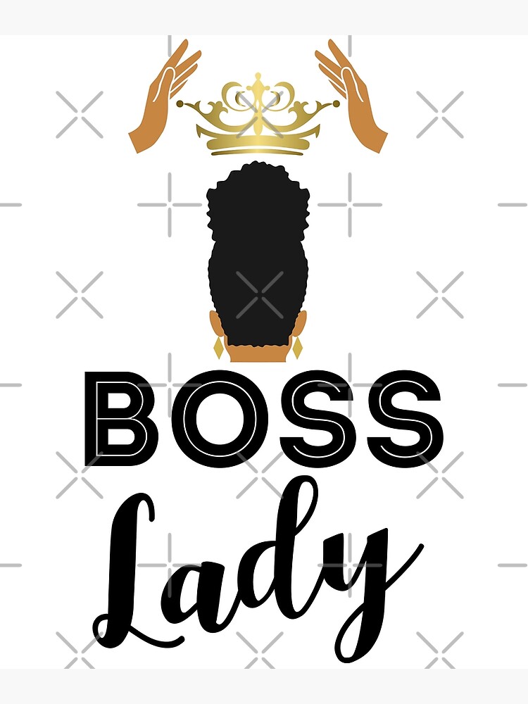 "Boss Lady Motivational Workout Shirt" Poster by StarenguCrew | Redbubble