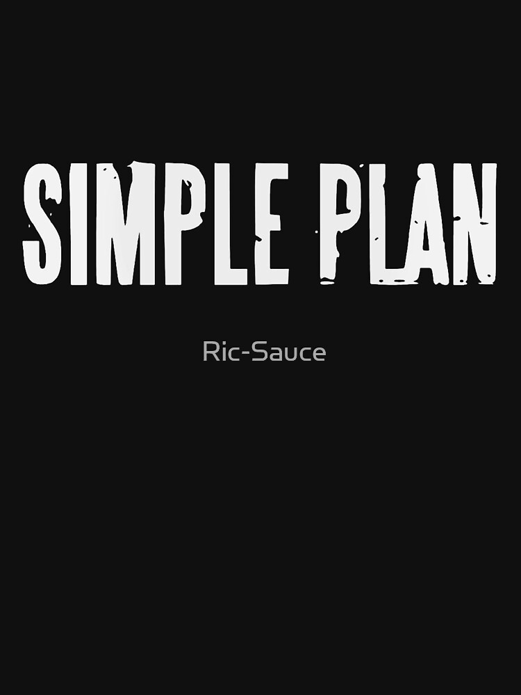 "Simple Plan Logo" Lightweight Sweatshirt by Ric-Sauce | Redbubble