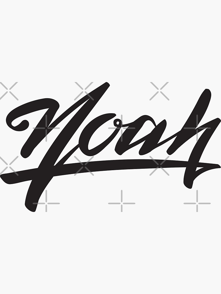 "Noah" Sticker for Sale by ProjectX23 | Redbubble
