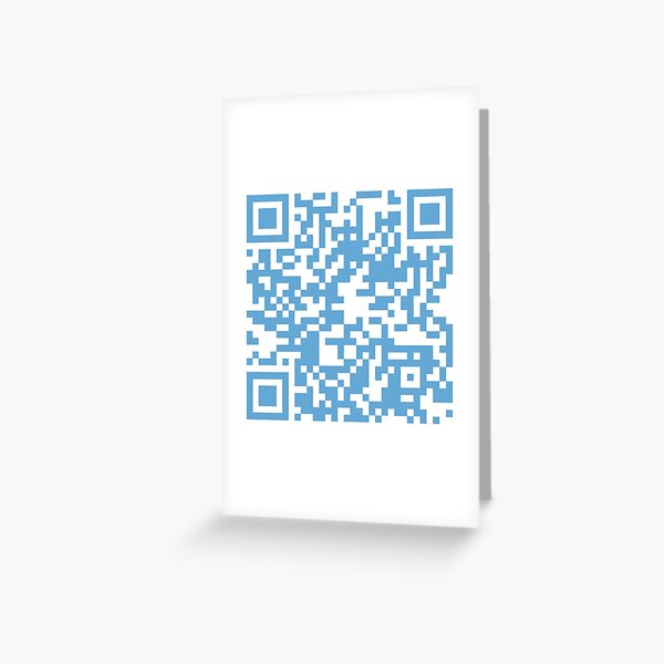 "Toad Sings Let It Go QR Code" Greeting Card for Sale by ineedfundspls ...