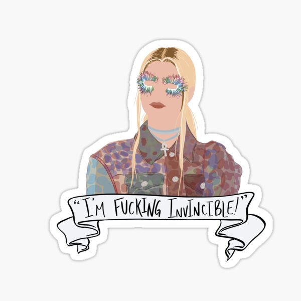 "Jules " Sticker for Sale by veganqueen102 | Redbubble