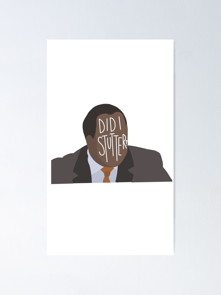 "The Office Stanley Face" Poster for Sale by mistyp72 | Redbubble