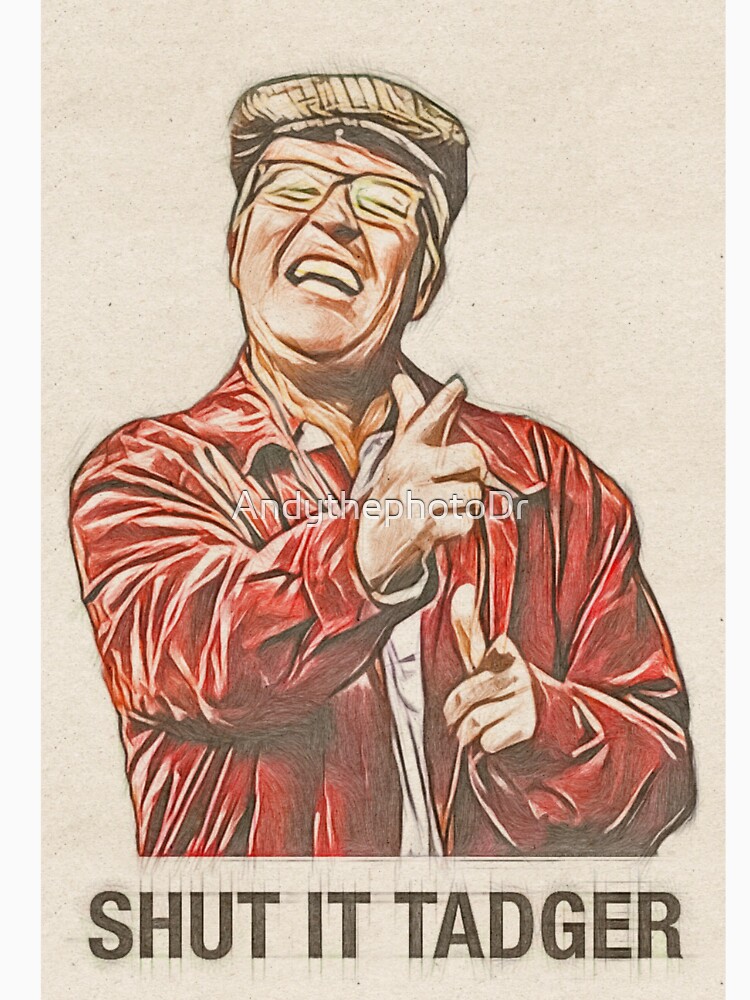 "Winston Ingram Shut it Tadger" Essential T-Shirt for Sale by ...