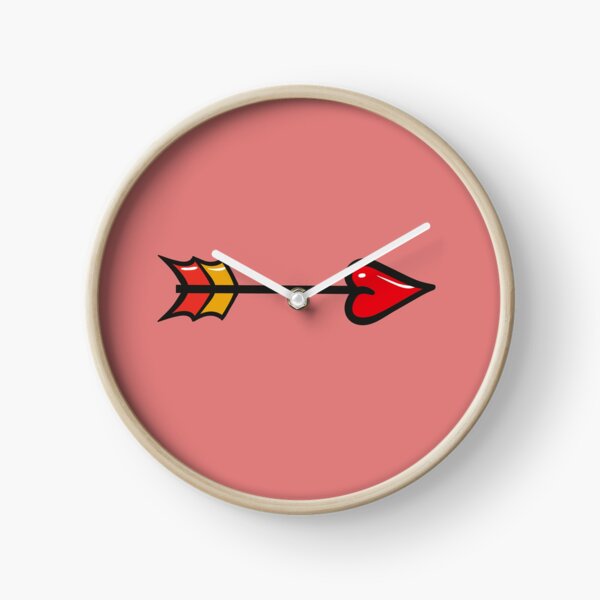 Red Arrow Clocks | Redbubble