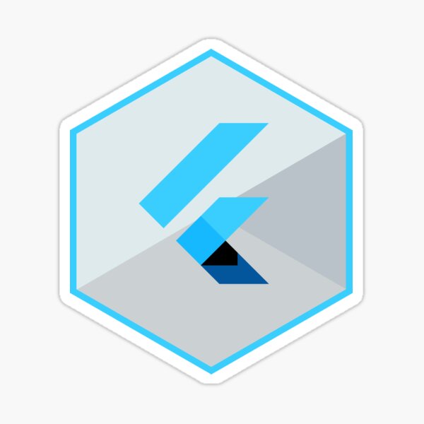 "hexagonal flutter" Sticker by yourgeekside | Redbubble