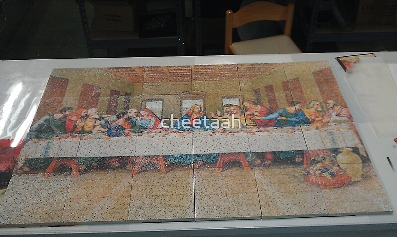 "Last Supper printed on Ceiling Tile" by cheetaah | Redbubble