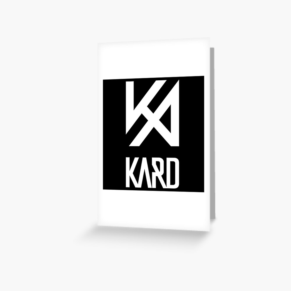 "KPOP KARD OFFICIAL LOGO" Greeting Card for Sale by LySaVN | Redbubble