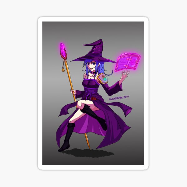 "Wizard Apprentice" Sticker by Dylasional | Redbubble