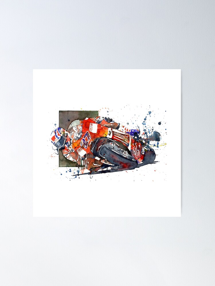 "MotoGP Art" Poster for Sale by julianojondo | Redbubble