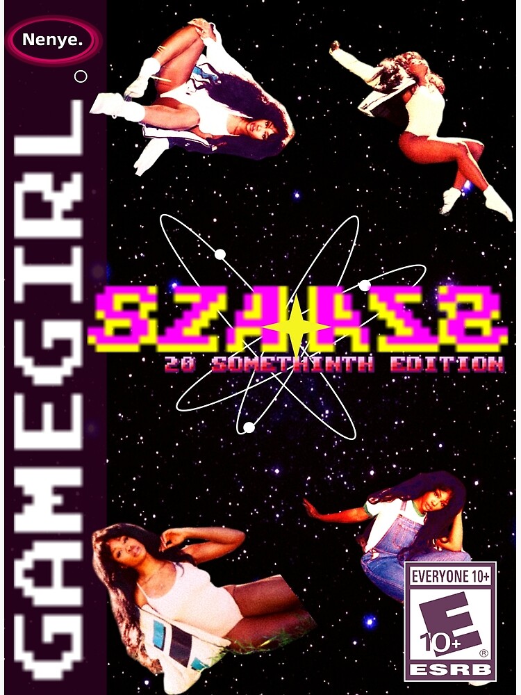 "SZA VIDEO GAME COVER ART" Photographic Print by jemgirl12 | Redbubble