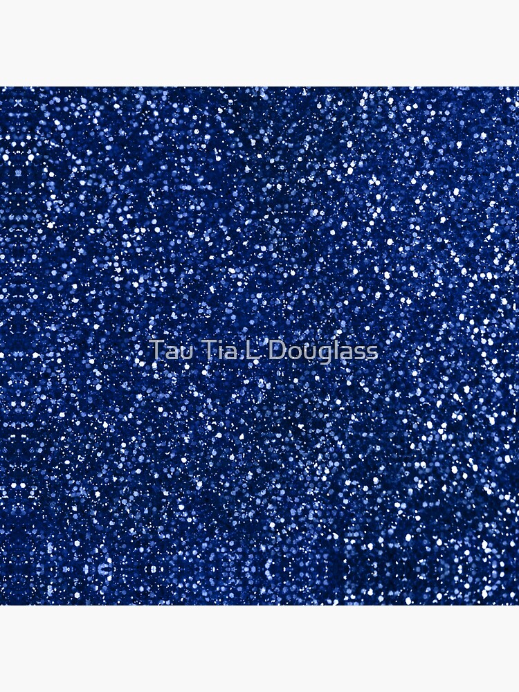 "Sparkly blue Glitter" Sticker for Sale by PurplePeacock | Redbubble