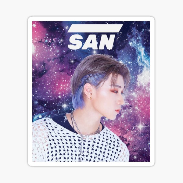 "SAN ATEEZ Universe" Sticker by PrimableShop | Redbubble
