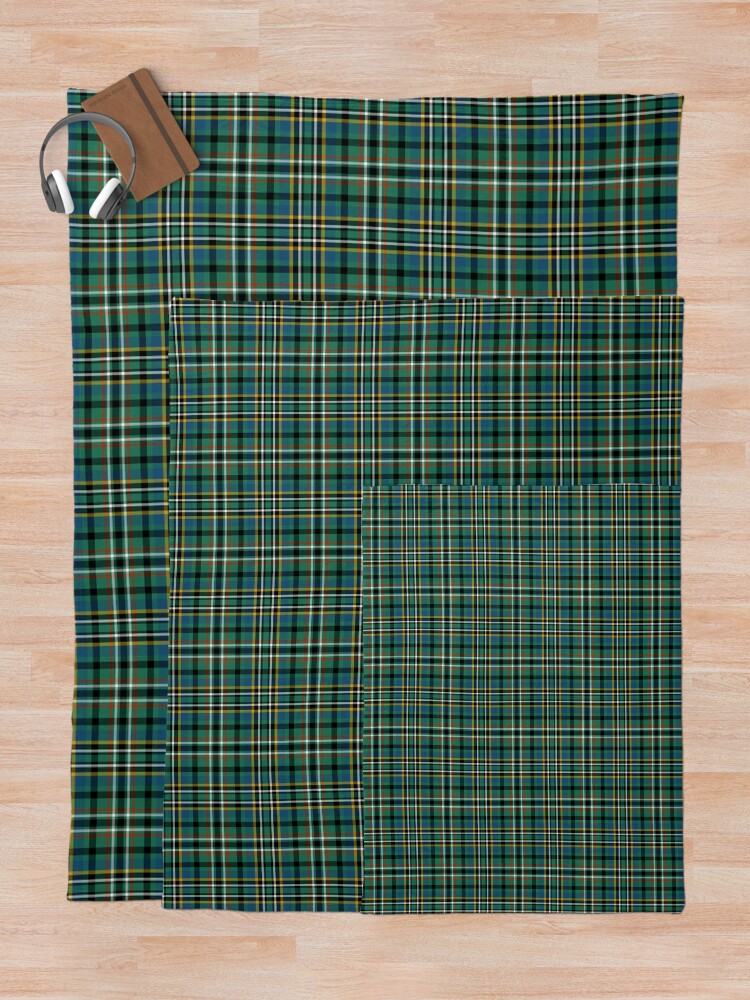 "Clan Scott Green Tartan" Throw Blanket for Sale by plaidwerx | Redbubble