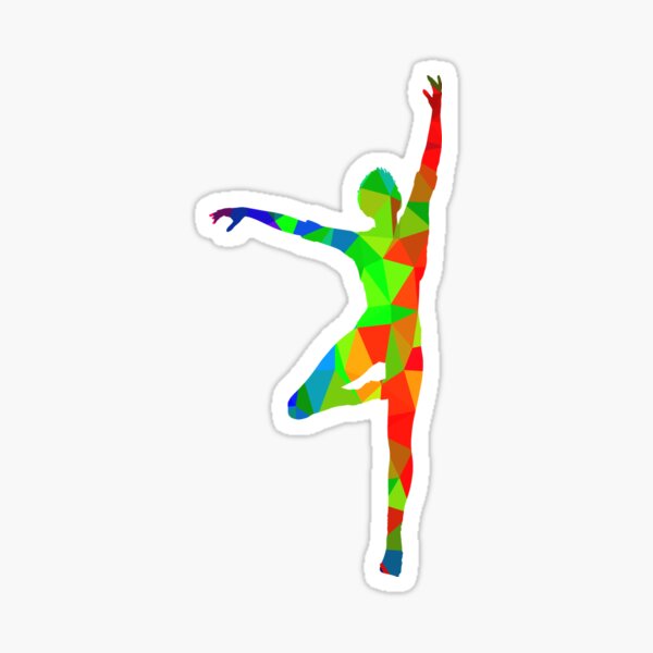"Ballet dancers" Sticker for Sale by AndreasSteinweg | Redbubble