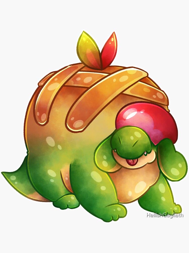 "Appletun" Sticker by HellishGayliath | Redbubble