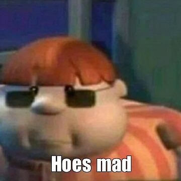 "Carl Wheezer Hoes Mad" Sticker for Sale by CloseButNoCigar | Redbubble